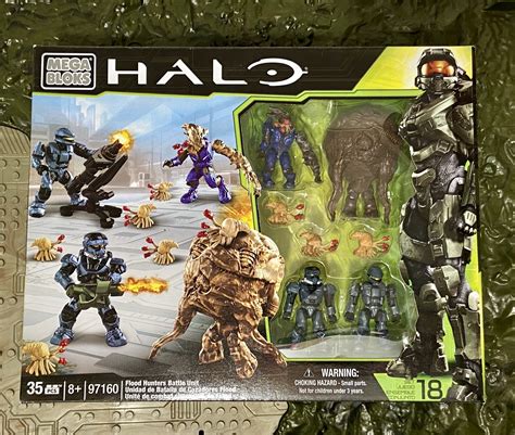 Mega Bloks Halo Flood Hunters Battle Unit 97160 Boss Brickster