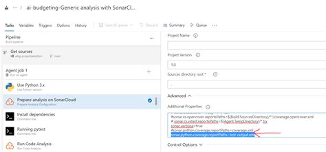 Python Test Coverage With Azure Devops Pipeline Sonarqube Cloud