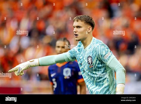 Munich Holland Goalkeeper Bart Verbruggen During The Uefa Euro 2024