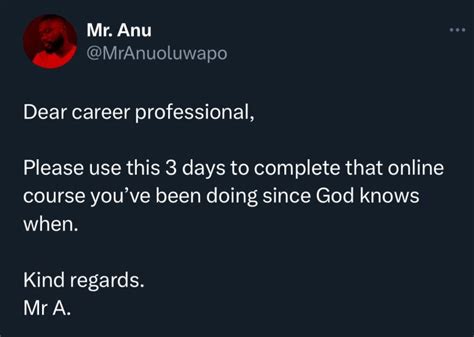 anuoluwapo oluwasegun on linkedin treat as urgent 🙂