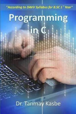 Libro Programming In C Dr Tanmay Kasbe Envío gratis