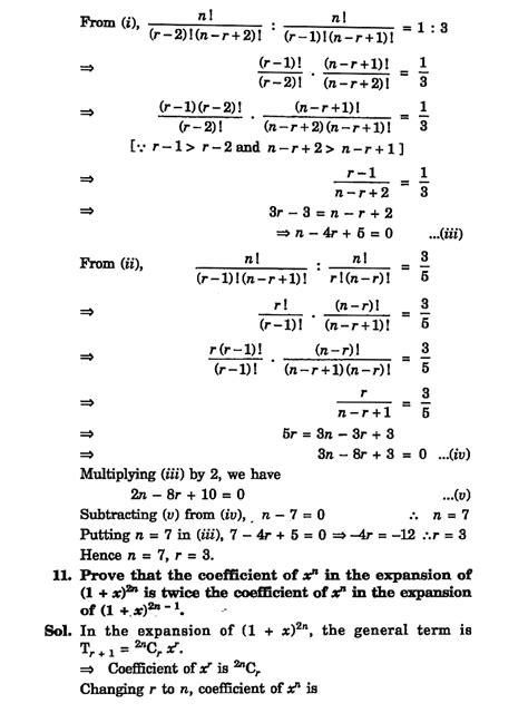 Binomial Theorem Class 11 Math Studypur