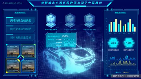 城市交通大屏数据可视化管理统计ui后台psd下载编号705184066089128139 设图网