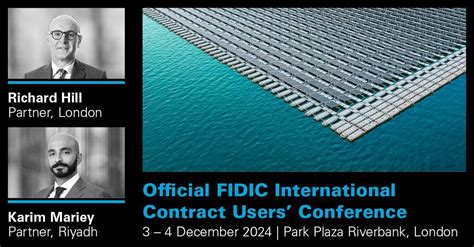 Jon Gilbert On Linkedin Fidiccuc Contracts Fidic