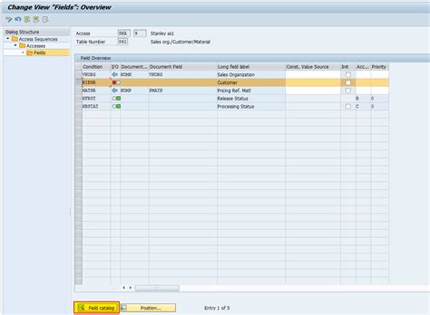 Solved Access Sequence V07 Field Not Returning Custome Sap