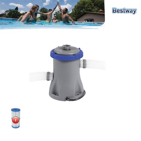 Kartušová filtrace BESTWAY - 1,2m3/hod | BazenyShop.cz