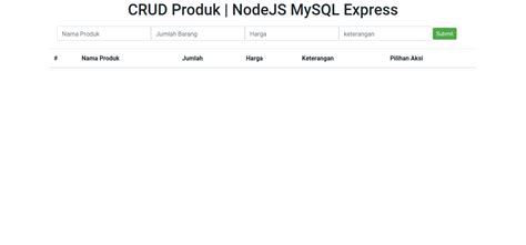 Github Dhiyo7crud Mysql Nodejs Build Under Expressjs