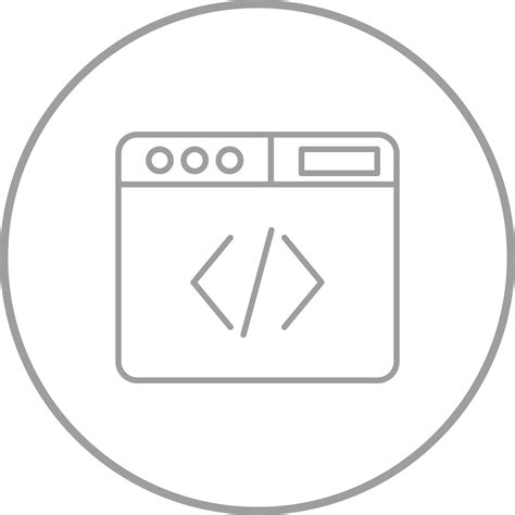 Browser Vector Icon Vector Art At Vecteezy