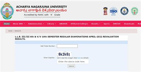 Anu Result Out Check Anu Ug Pg Results
