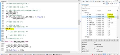 How To Configure Stm32f030f4p6 I2c As A Slave To