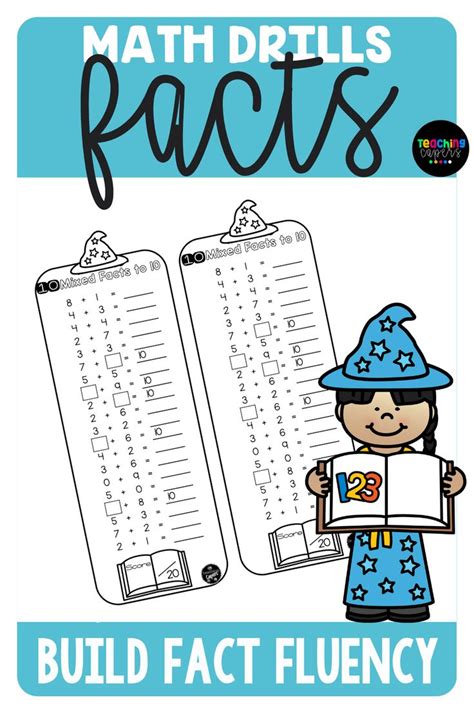 Math Fact Fluency Drills Timed Tests Addition And Subtraction Booklets