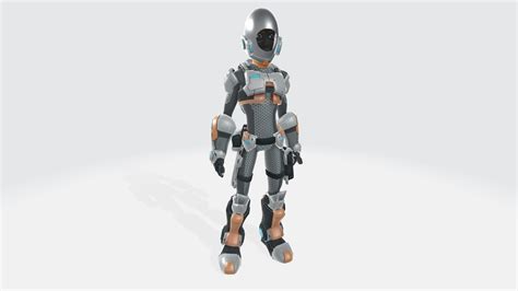 3d Model Male Astro Tech Turbosquid 2352136