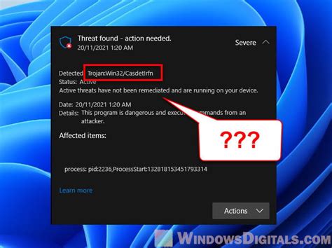 What Is Trojan Win Casdet Rfn And How To Remove It