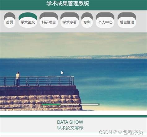 Springboot学术论文成果管理系统java学术成果管理软件 Csdn博客