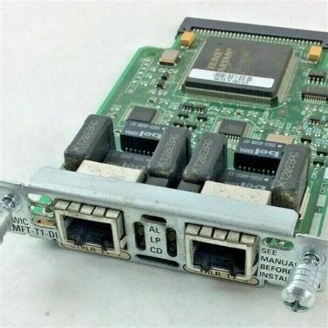Vwic2 2mft T1e1 Router Multiflex Voicewan Interface Card 100 Mbps At