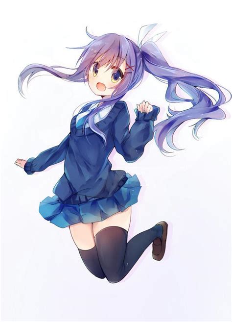動漫美圖活力四射與嬌俏可愛的側馬尾少女 每日頭條
