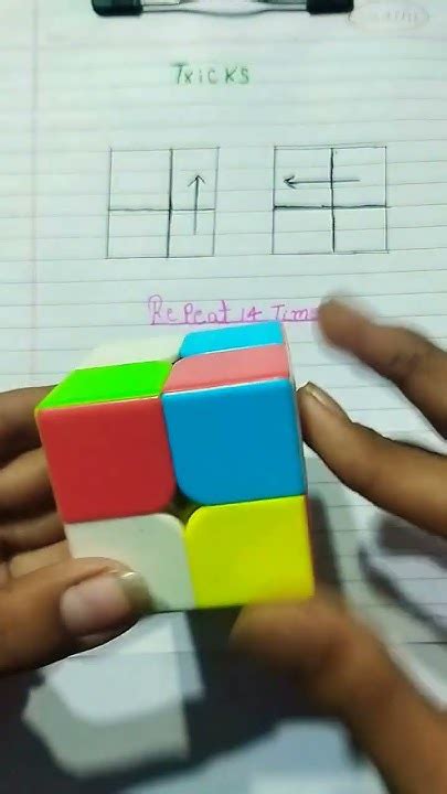 How To Solve 2x2 Rubiks Cube In Algorithm Short Cube Trick Youtube