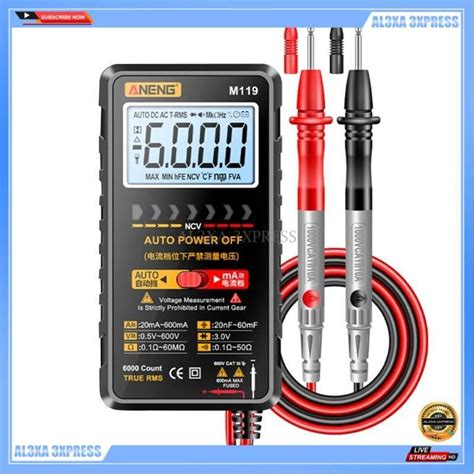 Promo Voltmeter Digital DC Display Ammeter Tegangan Arus Power Meter