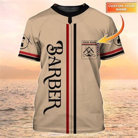 Barber T Shirt Custom Barber Shop Shirt Barber Uniform Barber Shirts