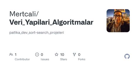 GitHub Mertcali Veri Yapilari Algoritmalar Patika Dev Sort Search