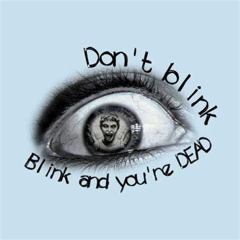 Dont Blink Doctor Who T Shirt Teepublic