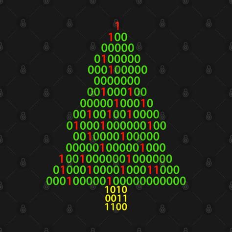 computer engineer christmas t binary code christmas tree t shirt