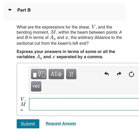 Solved As Shown Below A Beam Is Subjected To A Distributed Chegg