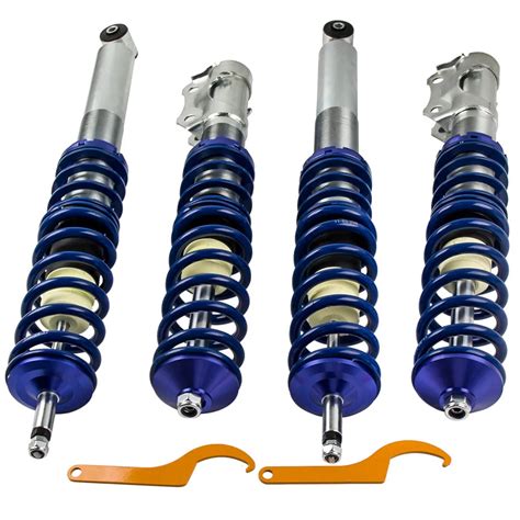 For Vw Golf Mk Mk Coilovers Spring Lowering Coilover Suspension Shock