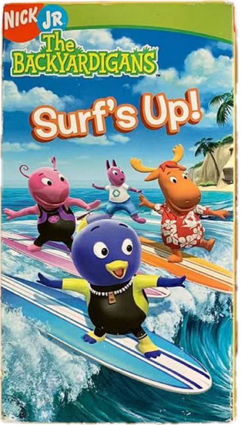 The Backyardigans Surfs Up Vhs Png Front By Collegeman1998 On Deviantart