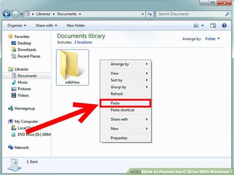 How To Format The C Drive With Windows Steps With Pictures