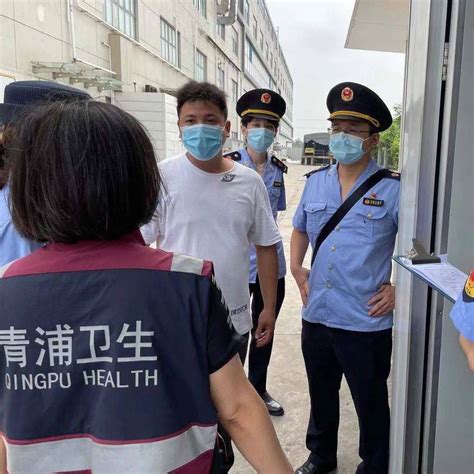 青浦区物防组开展“第一存放点”冷库企业疫情防控专项督查进口