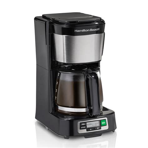 Hamilton Beach Frontfill® Mini Brew 5 Cup Programmable Coffee Maker