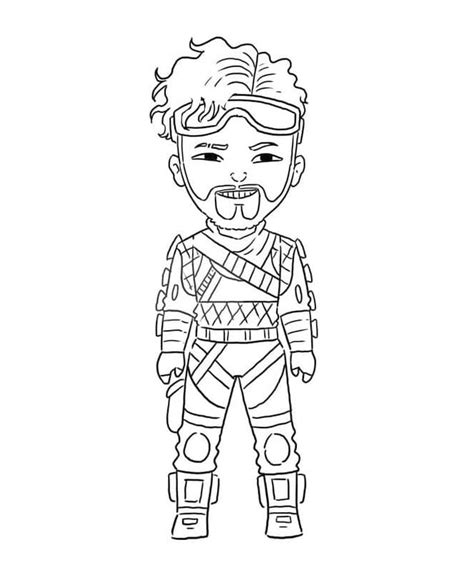 Apex Legends Chibi Mirage Coloring Page Download Print Or Color