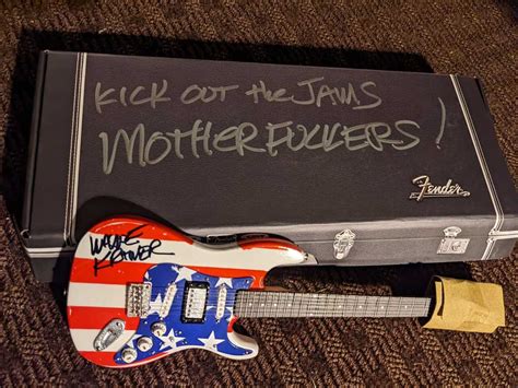 Wayne Kramer Kicks Out Autographed Mini Guitars To Support Jail Guitar