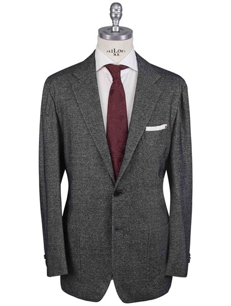 Kiton Knt Gray Cashmere Silk Suit IsuiT