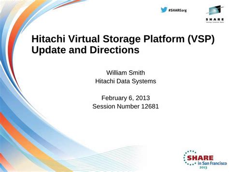 Pdf Hitachi Virtual Storage Platform Vsp Update And Virtual
