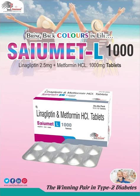 Linagliptin Metformin Hcl Tablet Trajenta Duo Latest Price