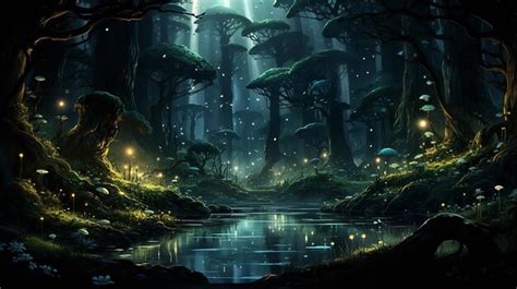 Premium Photo Forest Nestled Between Tall Swaying Trees Lived A Gr