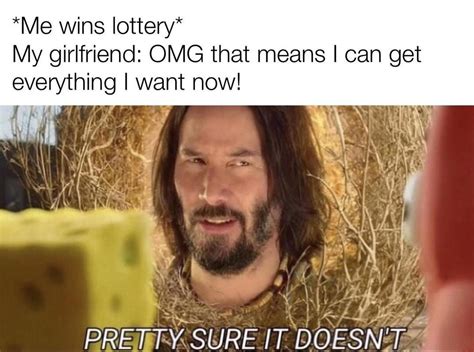 Keanu Reeves In Spongebob Meme Subido Por Bentastic64 Memedroid