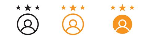 Rating Employee Icon Set Performance Evaluation Illustrations For Business And HR 48517881