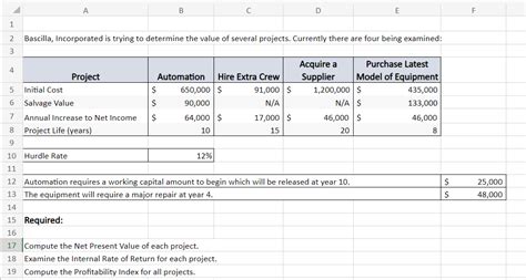 Solved Bascilla Incorporated Is Trying To Determine The Chegg