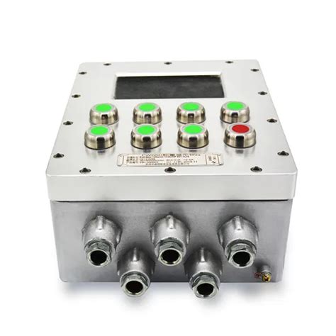 Explosion Proof Weighing Indicator Touch Screen Explosion Proof Control Box Analog Weighbridge