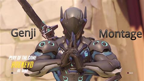 Genji Montage Overwatch Youtube