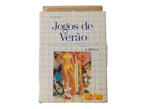 Jogos De Verão Master System Sebo Dos Games Games Antigos E