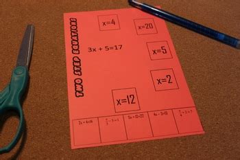 Two Step Equations Foldable Notes By Idea Galaxy TpT