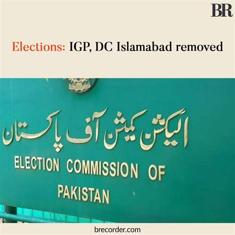 In Line With The Orders Of Ecp Igp Business Recorder