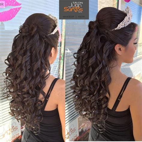 20 Absolutely Stunning Quinceanera Hairstyles With Crown Quinceanera