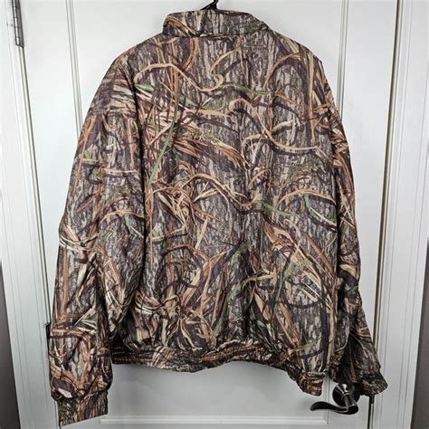 Cabelas Hunting Jacket Mossy Oak Shadow Grass Camo Insulated Size 3xl