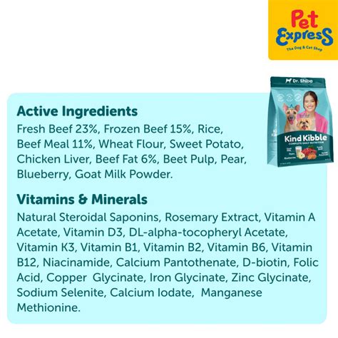 Dr Shiba Kind Kibble Dry Dog Food 8kg Pet Express