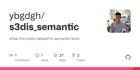 Github Ybgdghs3dissemantic Show The S3dis Dataset In Semantic Level